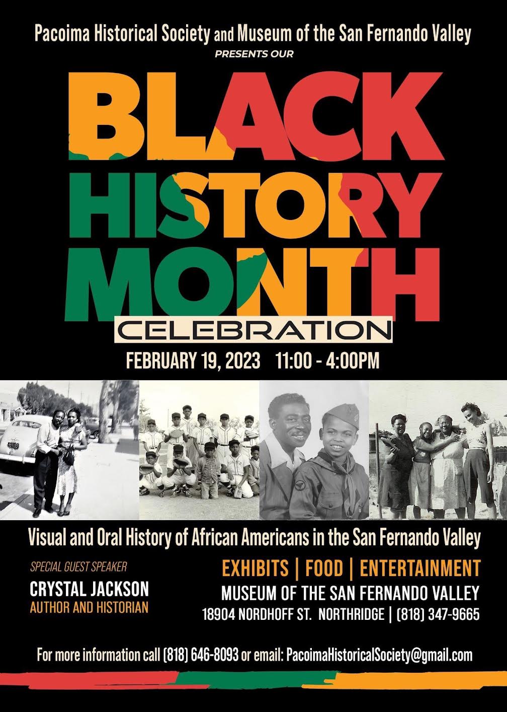 FREE Event • Museum of the San Fernando Valley • Black History Month
