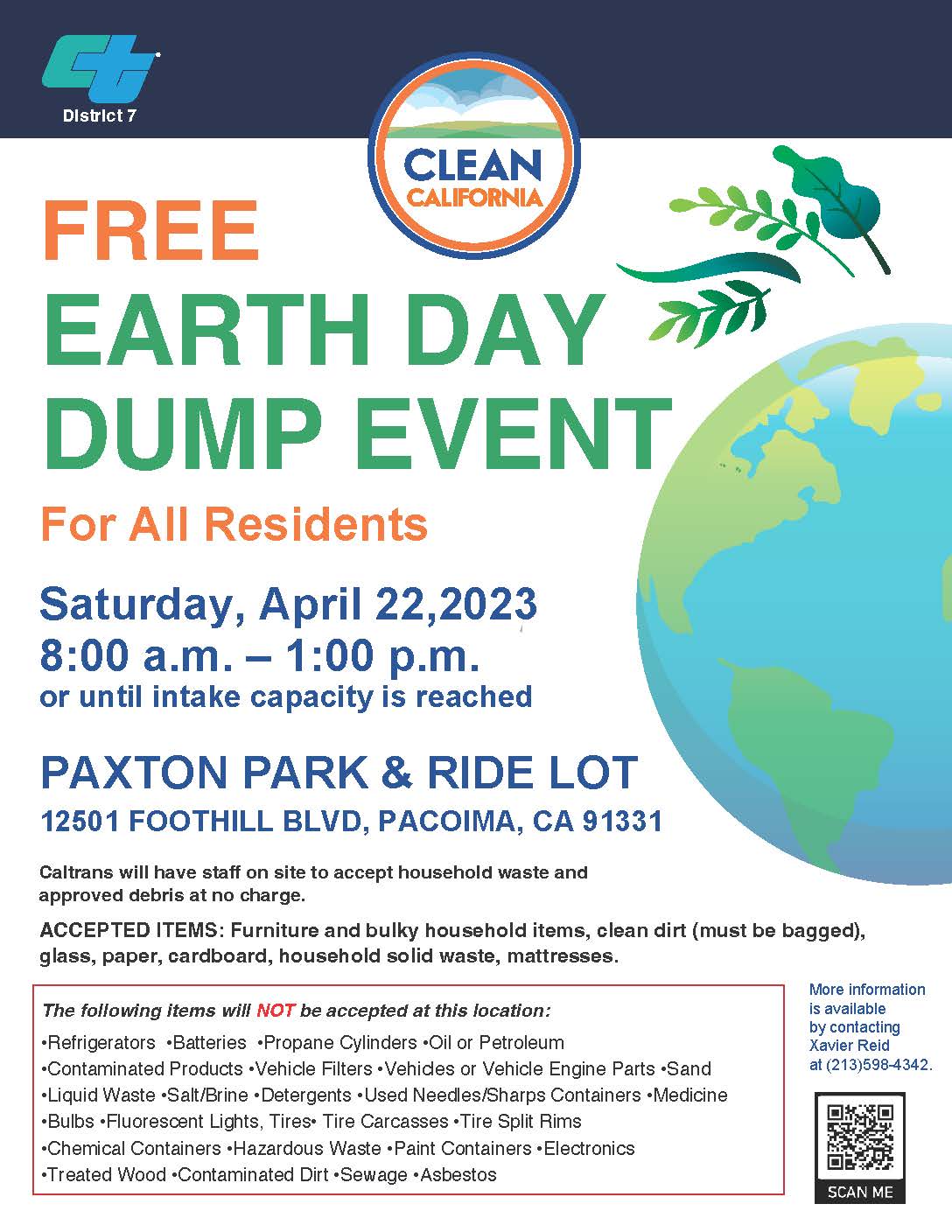 FREE • Earth Day • Dump Event