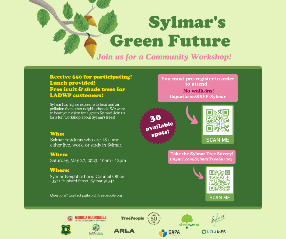 TreePeople in Sylmar • Community Workshop