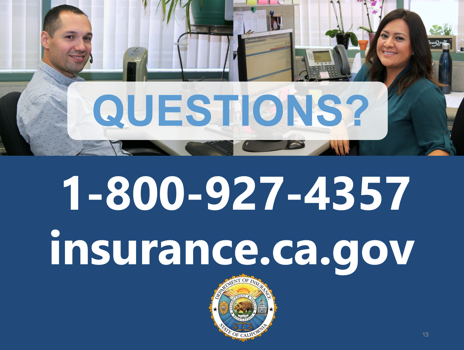 California Dept. of Insurance