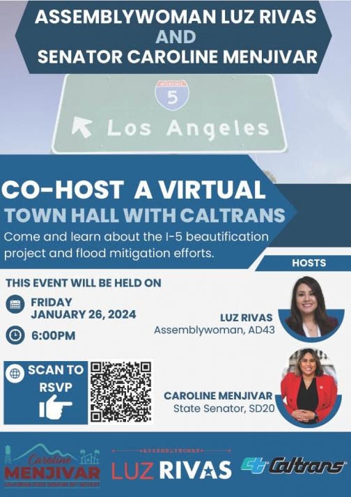 Virtual Town Hall / Caltrans & State Elected Officials