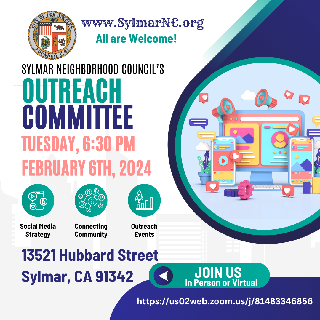 Outreach Committee • All Are Welcome!