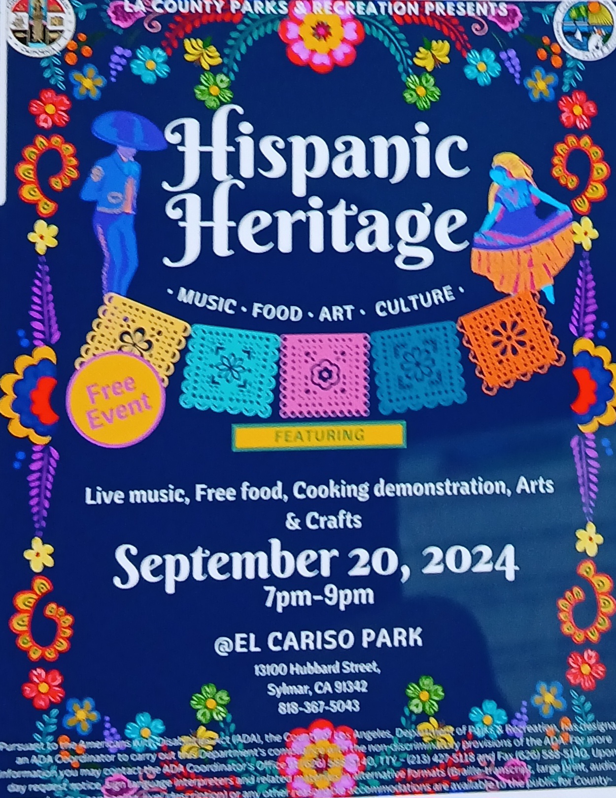 Hispanic Heritage - El Cariso Park