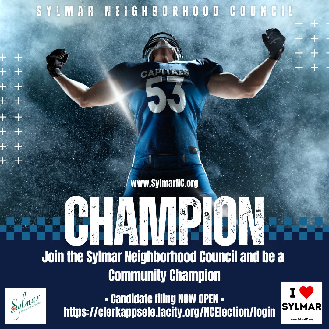 Be a Champion for your Community â€¢Â Sylmar Applications NOW OPEN