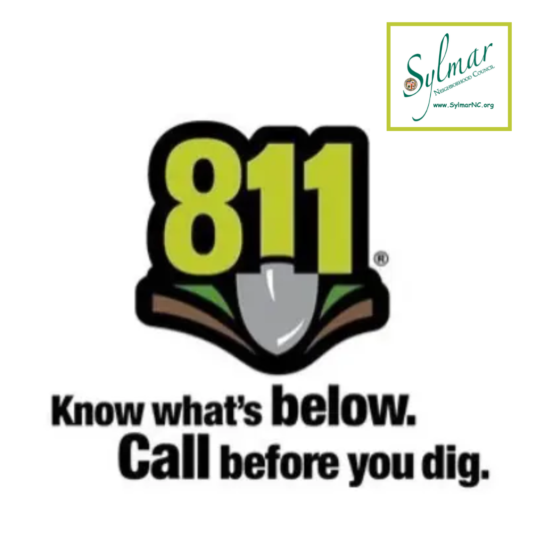 Call 811 Before you Dig!